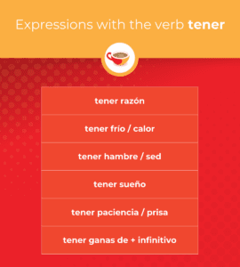 10 essential Spanish expressions with ‘tener’