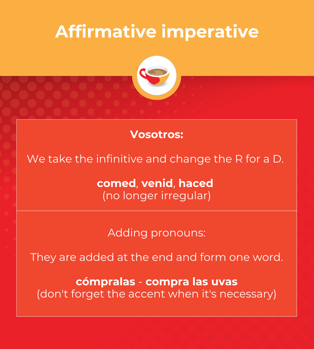 How to give commands in Spanish: learn once and for all how to use the ...